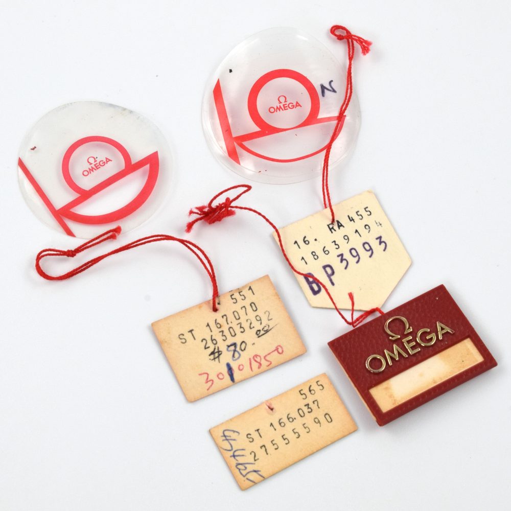 Omega Vintage Watch Tags and Case Back Protection Film Set – Original ...