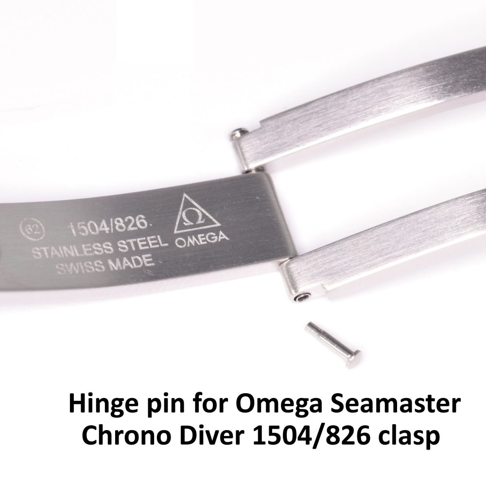 Hinge pin for Omega Seamaster Chrono Diver 1504/826 Watch Clasp - The ...